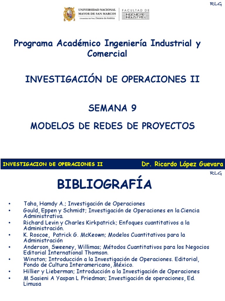 9. Modelos de Redes de Proyectos | PDF | Business