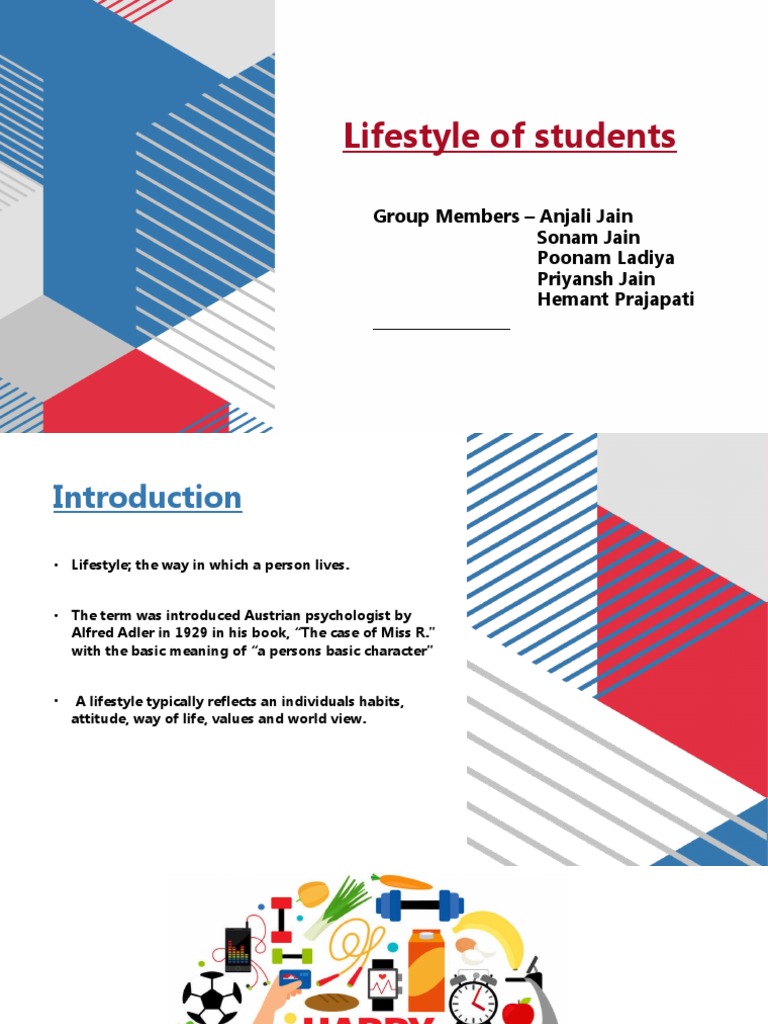 Lifestyle of Students PPT 3 Final New (Autosaved) 3 | PDF | Social ...