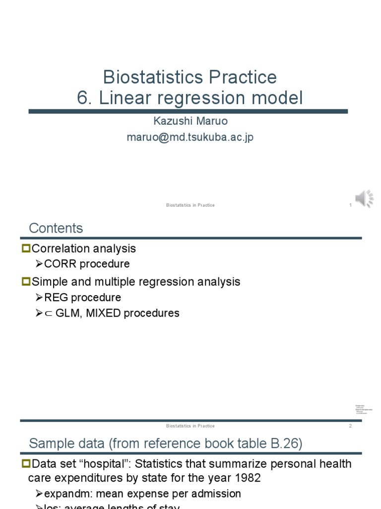 Biostat Practice 23 06 Correlation Regression | PDF | Biostatistics | Regression Analysis