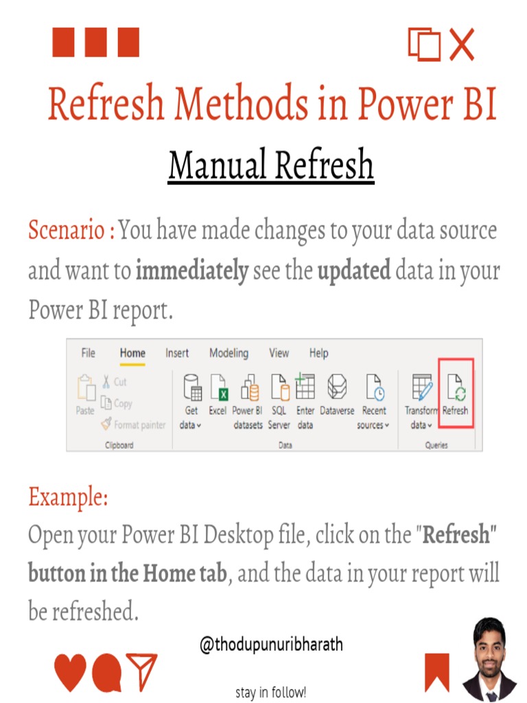 Refresh Methods in Power BI Projects 1686723157 | PDF | Databases | Share Point