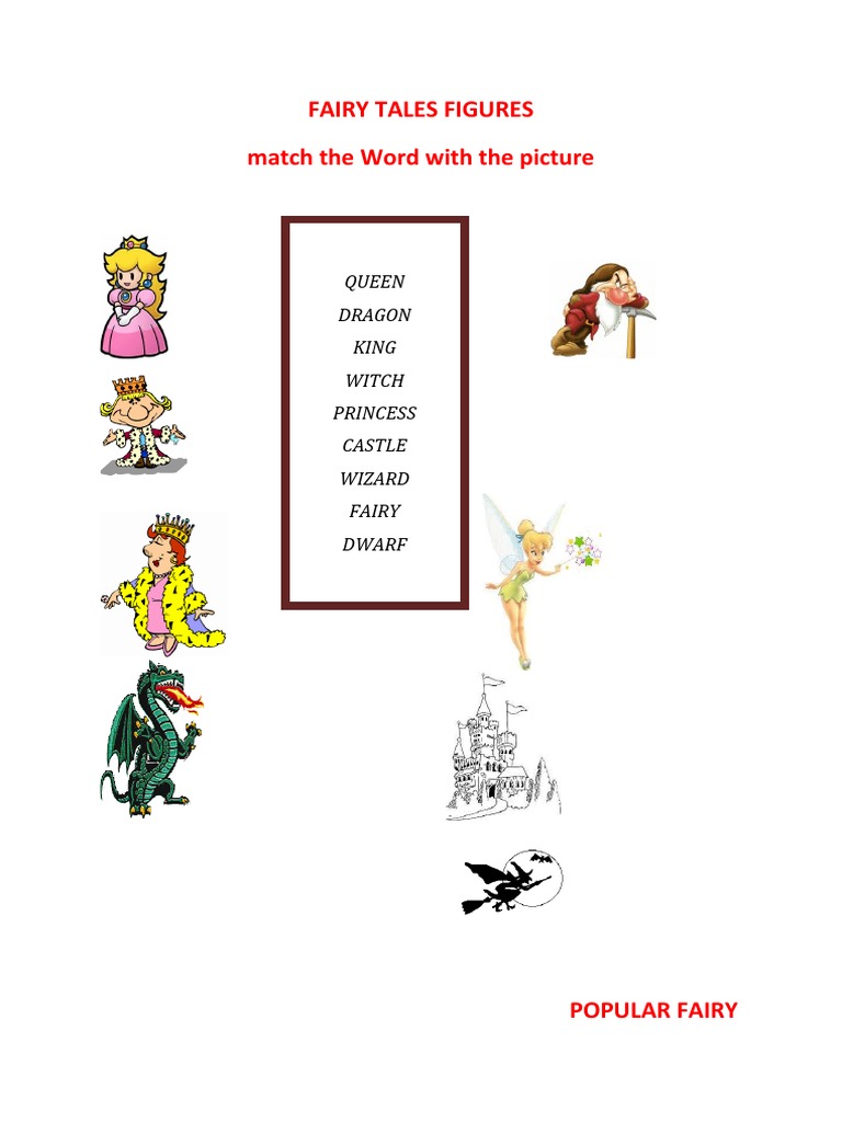 Fairytales Figures Fun Activities Games 46112 | PDF
