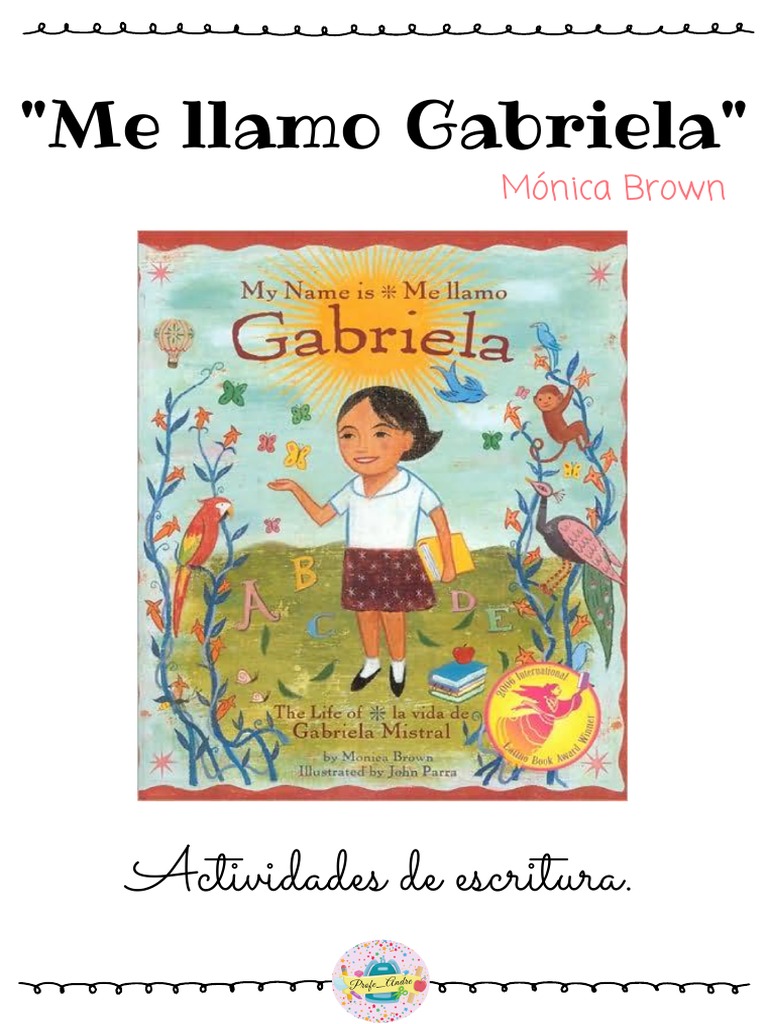 Actividad Escritura Gabriela Mistral Gcr0ob | PDF