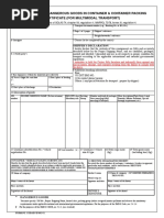 Non DG Declaration | PDF | Dangerous Goods | Cargo
