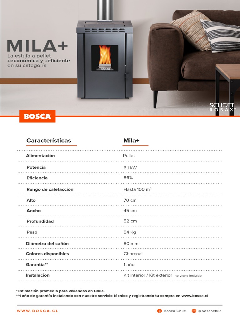 Ficha_tecnica_Mila+ | PDF