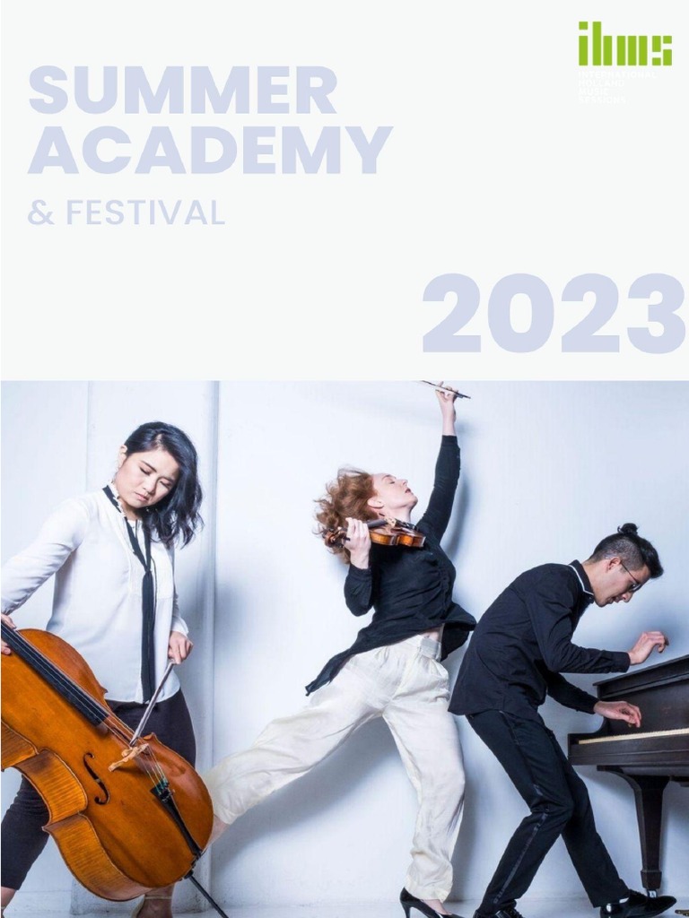 Brochure - Summer Academy & Festival 2023 - V1 | PDF | Classical ...
