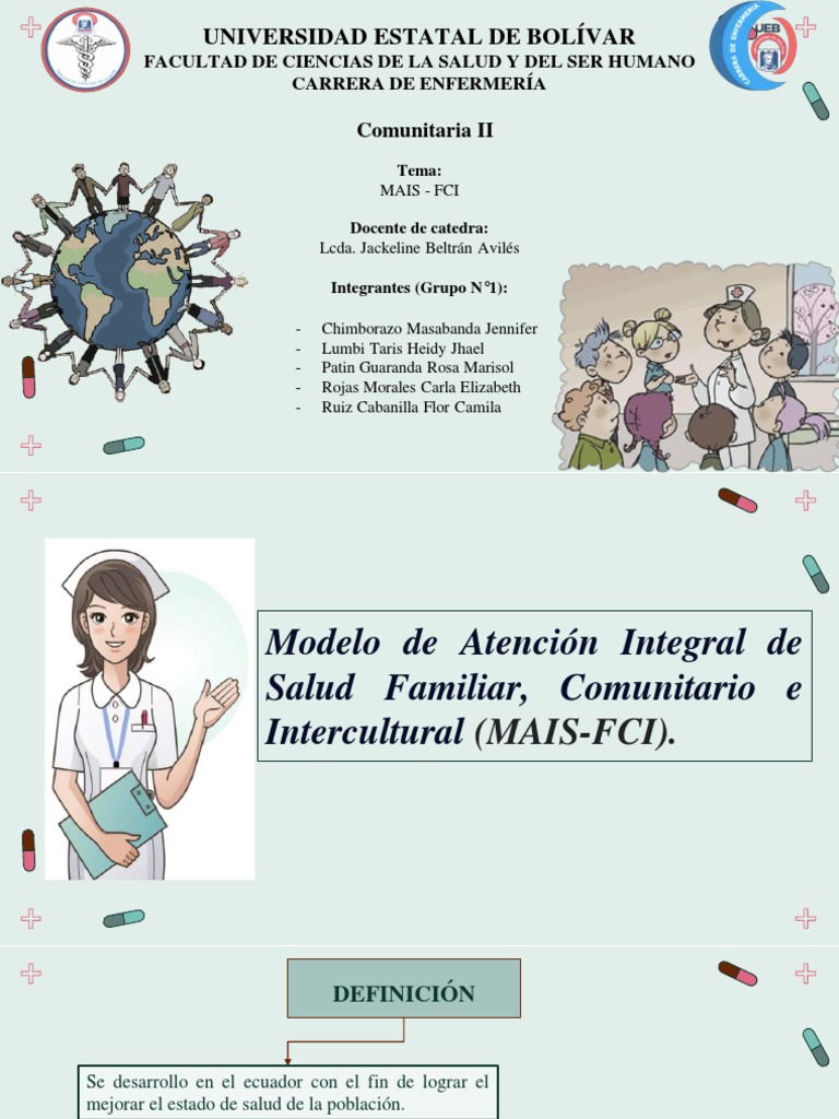 Semana 1 - Grupo 1 - Modelo de Atención Integral de Salud Familiar, Comunitario e Intercultural ...