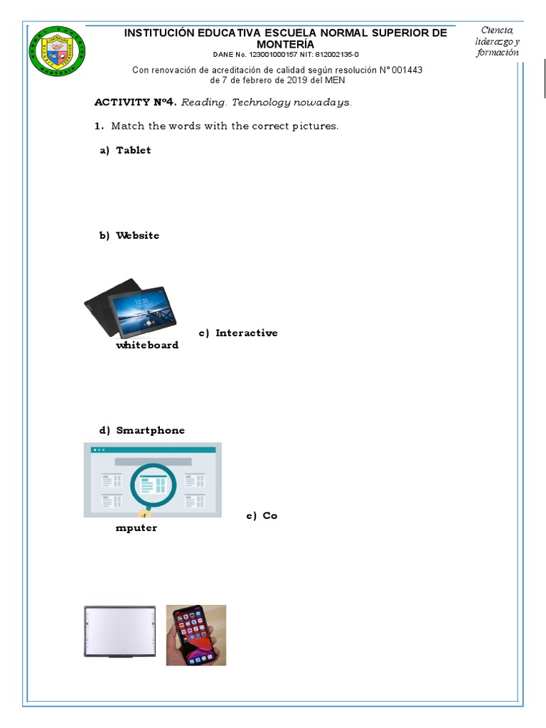 Activity No. 4. Technology | PDF | Educational Technology | Cyberspace