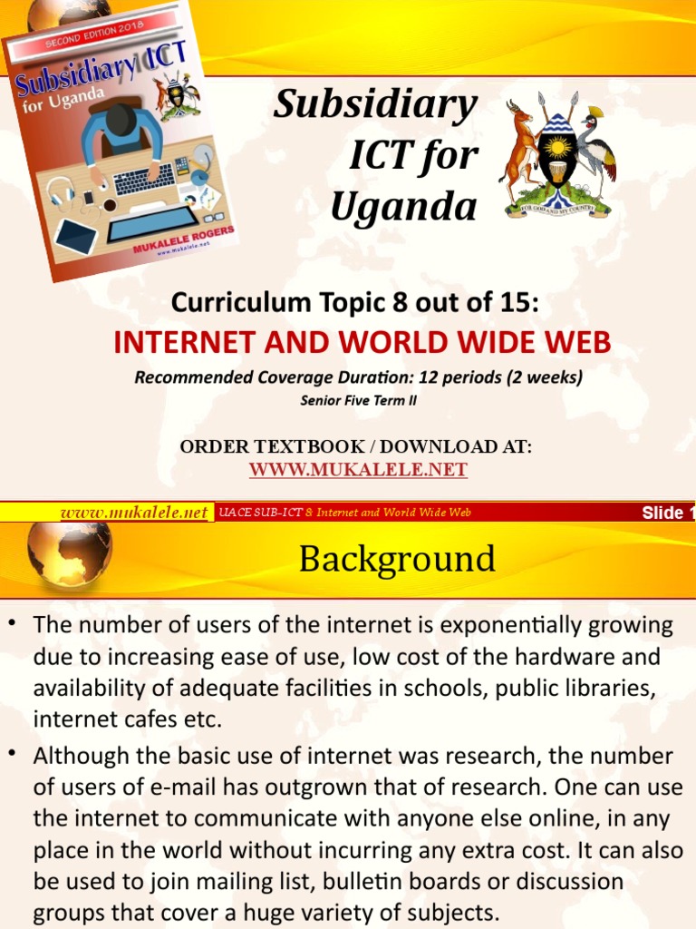 8 Internet and World Wide Web | PDF | World Wide Web | Internet & Web