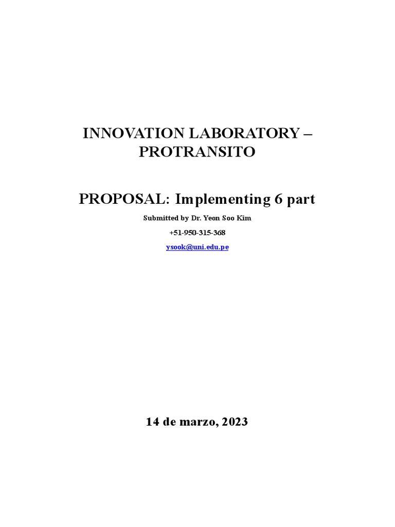 Final Submitt | PDF | Transporte | Lima
