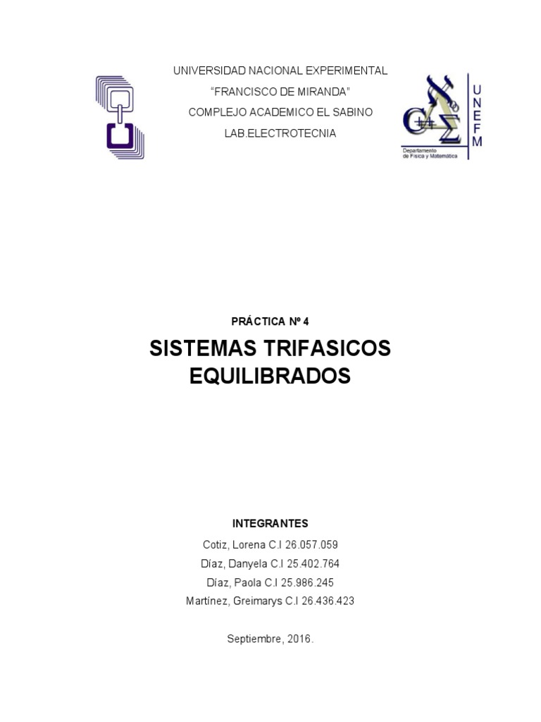 Practica 4 de Electro | PDF | Poder (Física) | Energia electrica