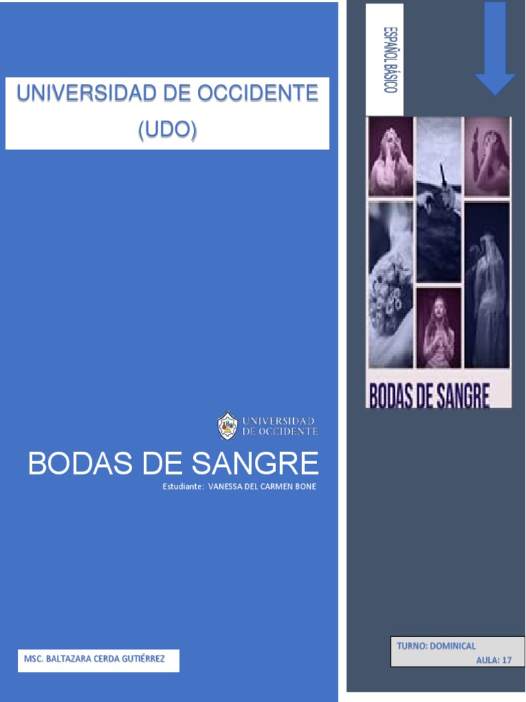 Bodas de Sangre Vanessa Bone | PDF | Federico García Lorca | Teatro