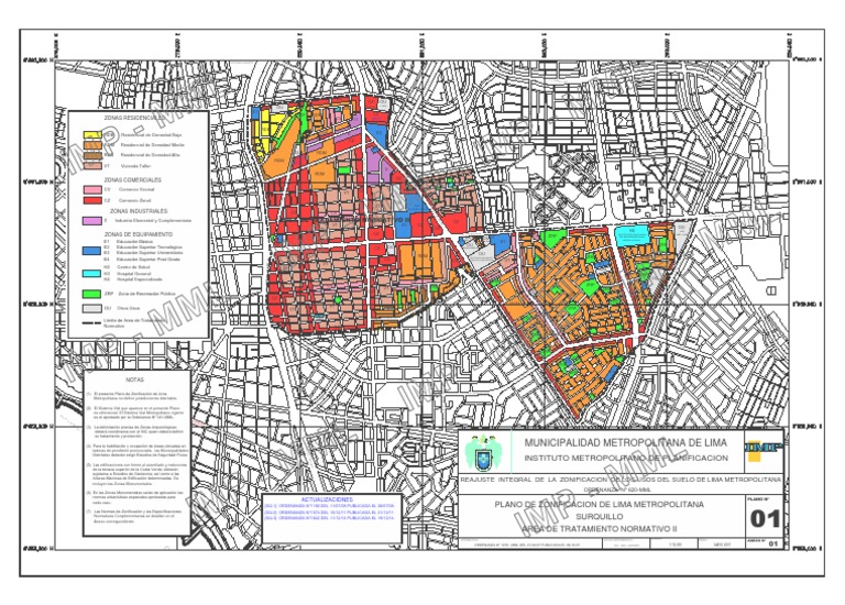 Surquillo Zonificacion | PDF