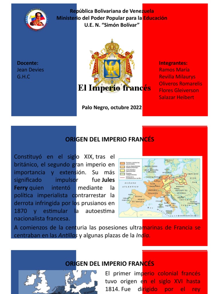 Imperio Francés | PDF | Primer imperio francés | Napoleón
