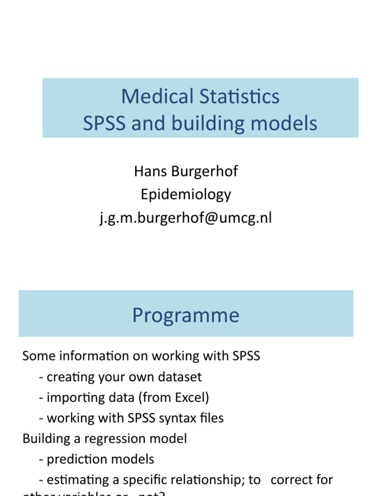 SPSS Regression Modeling Guide | PDF | Regression Analysis | Spss