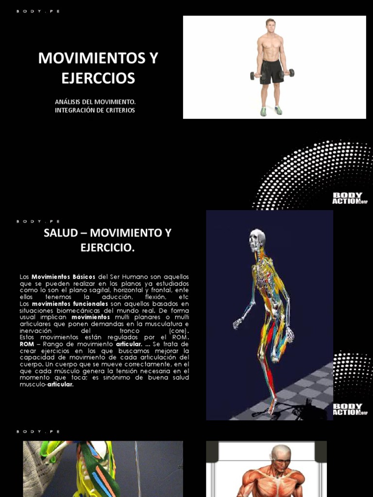 Movimientos y Ejercicios Articulares | PDF | Pelvis | Rodilla