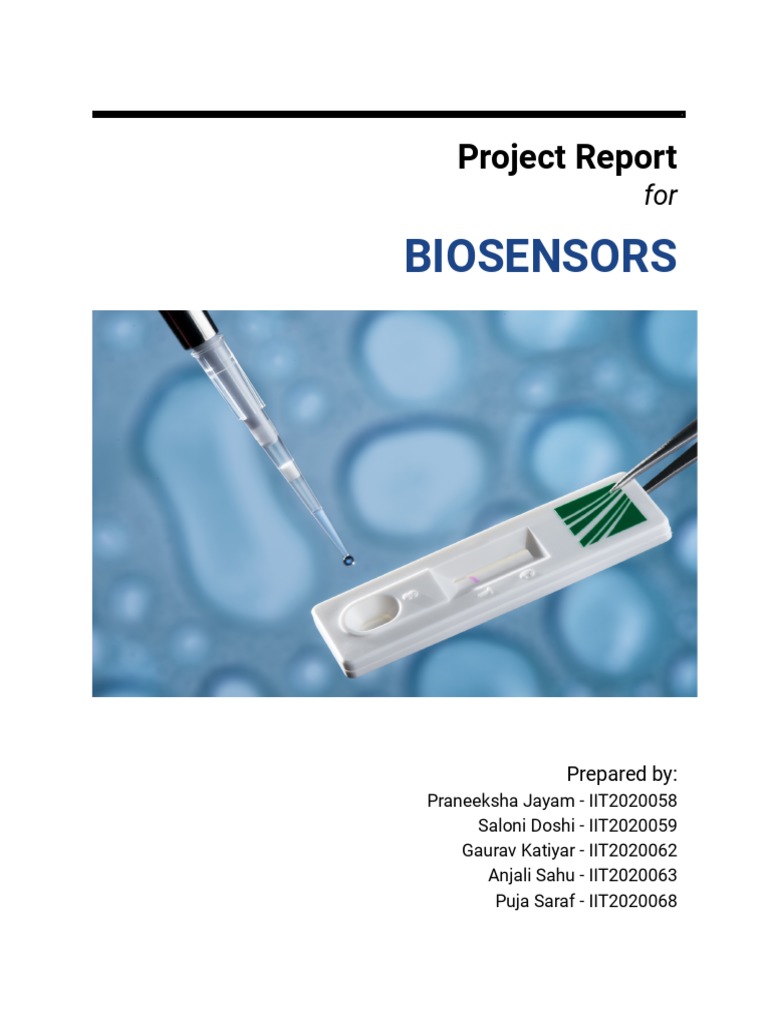 Biosensors - Biology | PDF | Biosensor | Chemistry