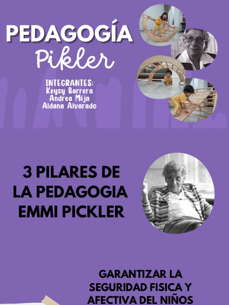 Teoría de Emmi Pikler en Educación Infantil | PDF | Salud y bienestar