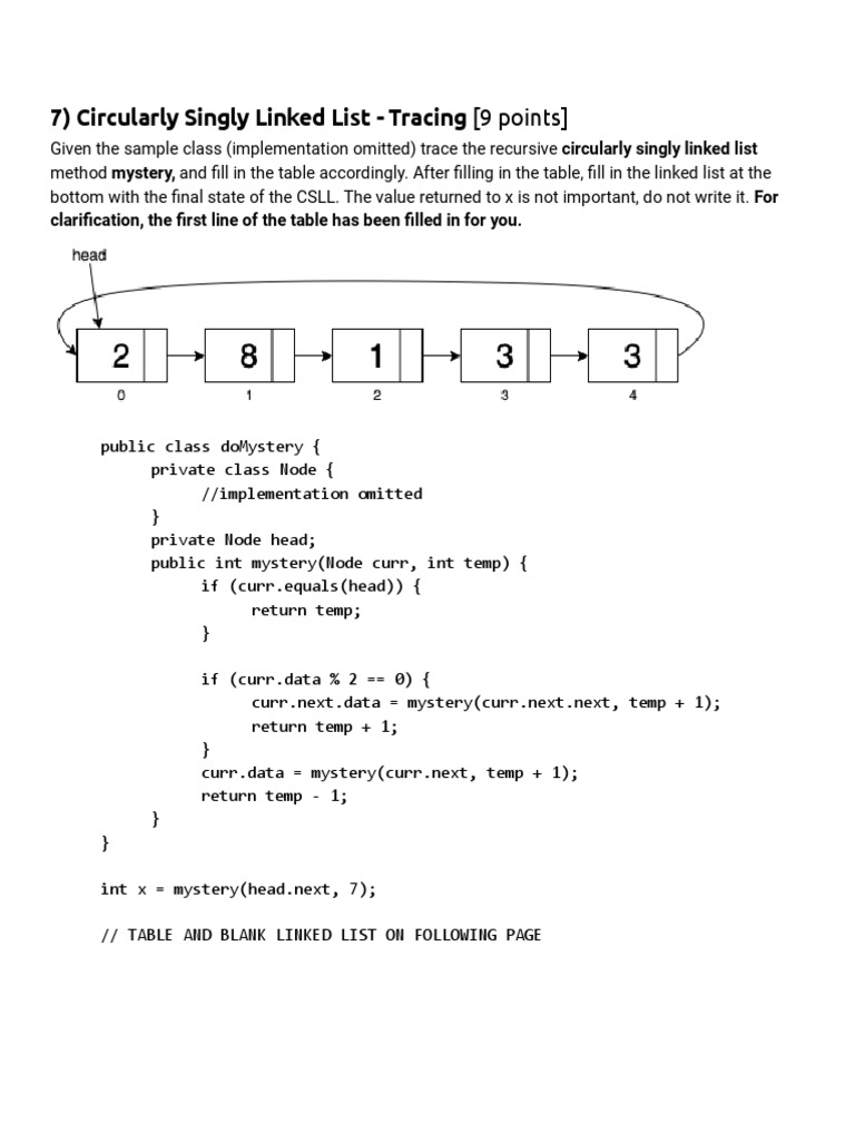 CS 1332 - 2022fall - Recursive Tracing | PDF | Teaching Methods ...