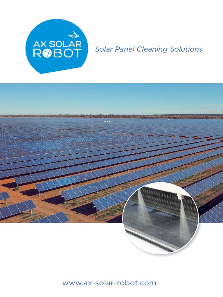 Autonomous Solar Panel Cleaning Robot | PDF | Solar Power | Photovoltaics