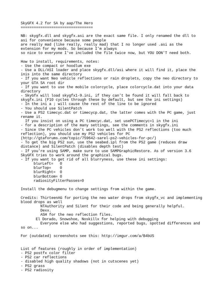 Readme | PDF | Shader | Imaging