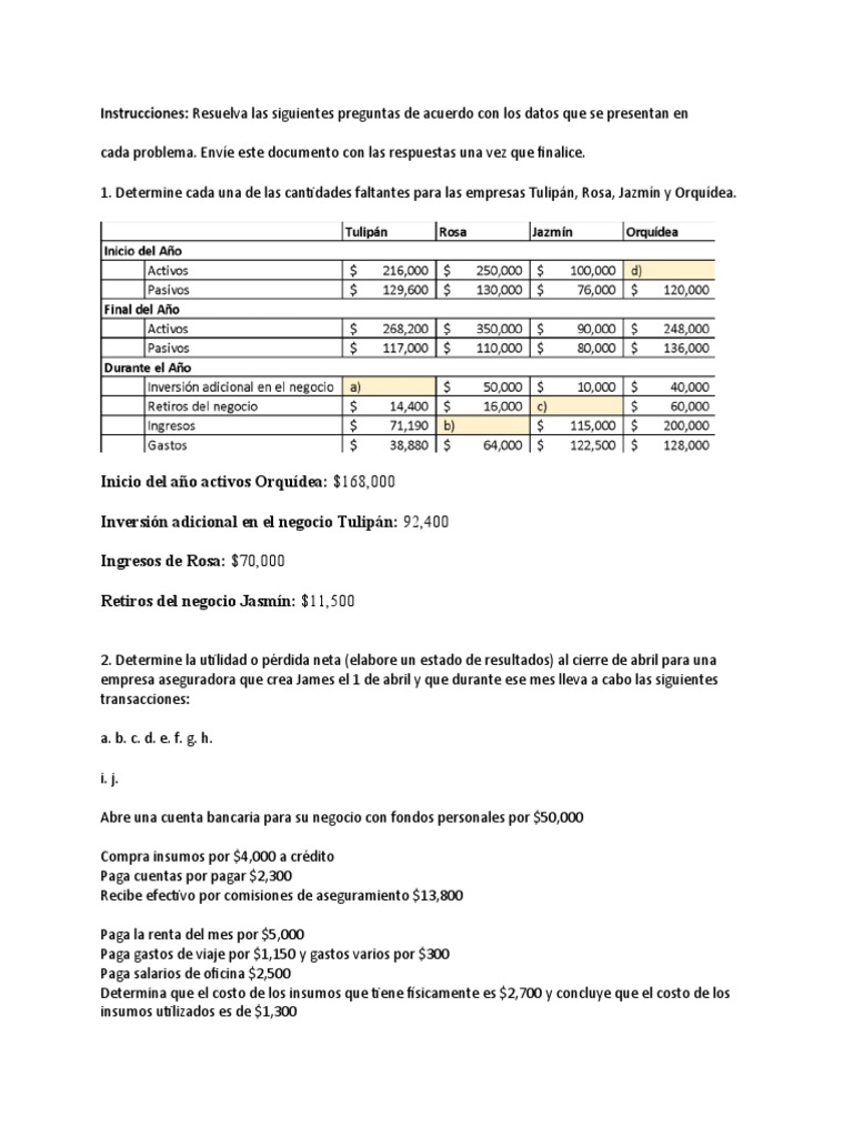 Problem A Rio | PDF | Contabilidad | Economias
