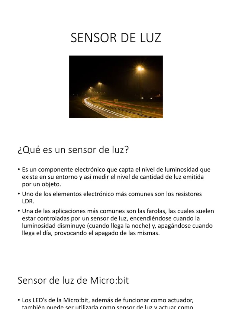Diodo Sensor de Luz y Aplicaciones | PDF | Diodo emisor de luz | Ligero