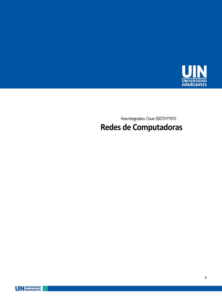 RedesDeComputadoras B1 | PDF | Ieee 802.11 | Red de computadoras