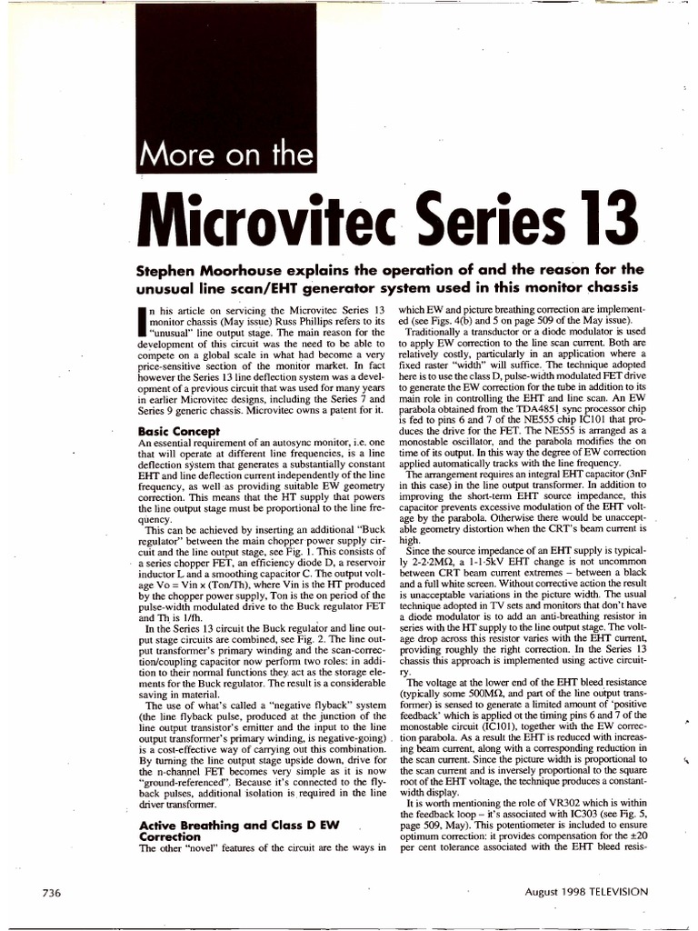 Microvitec_Series13-TVMag1998-08 | PDF