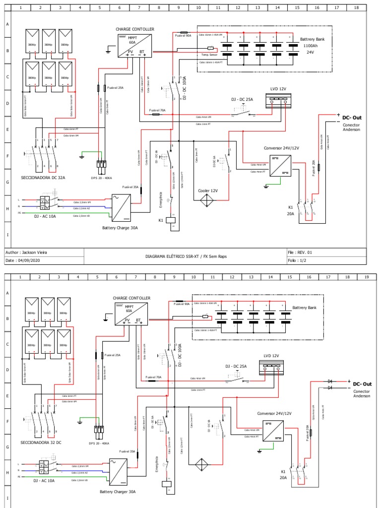 03 - Diagrama Elétrico SSR-XT-FX Sem Raps | PDF
