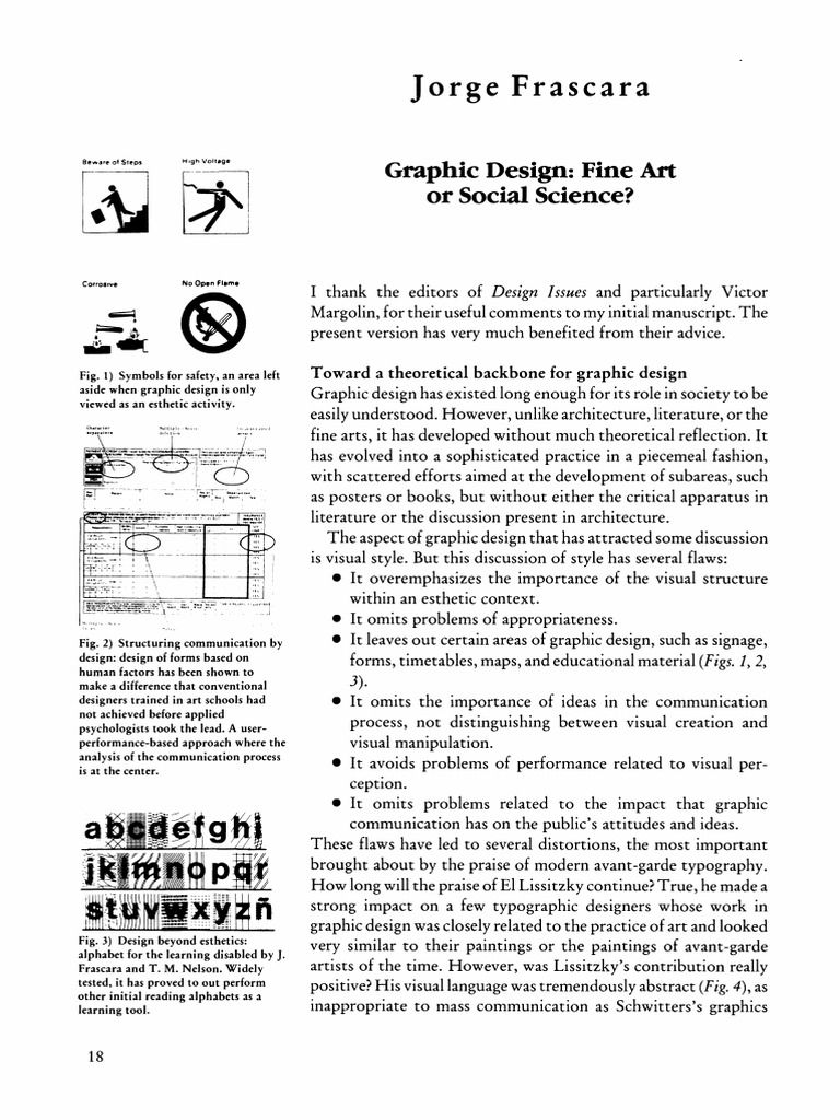 Design As Art Practice or Social Science - Design Issues-Vol. V, Number ...