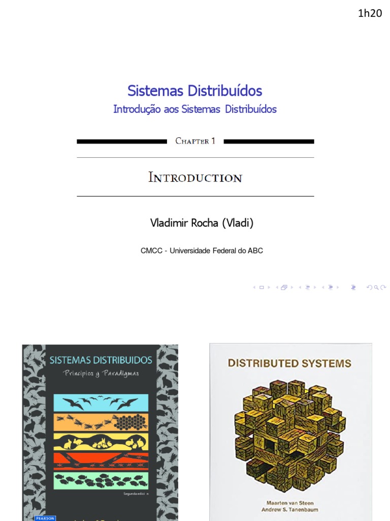 Capitulo 1 | PDF | Sistema de processamento distribuído | Transação em ...
