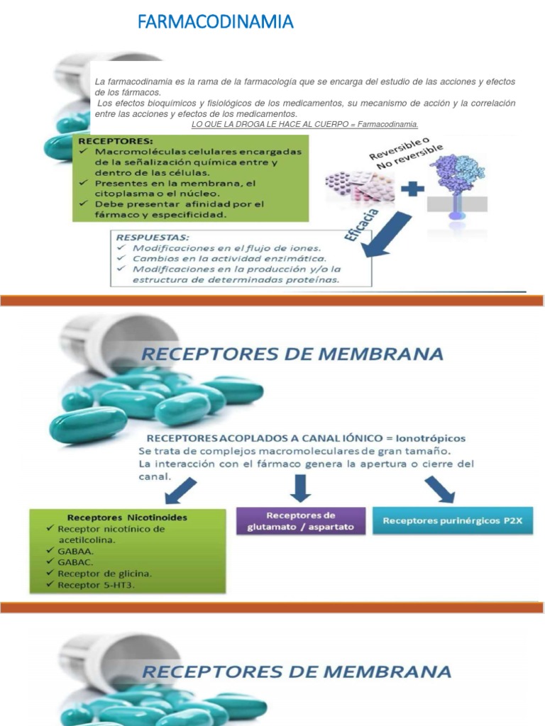 FARMACODINAMIA | PDF