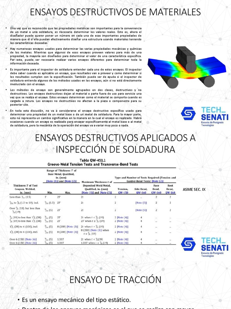 Ensayos Destructivos de Los Metales | PDF | Dureza | Fatiga (material)