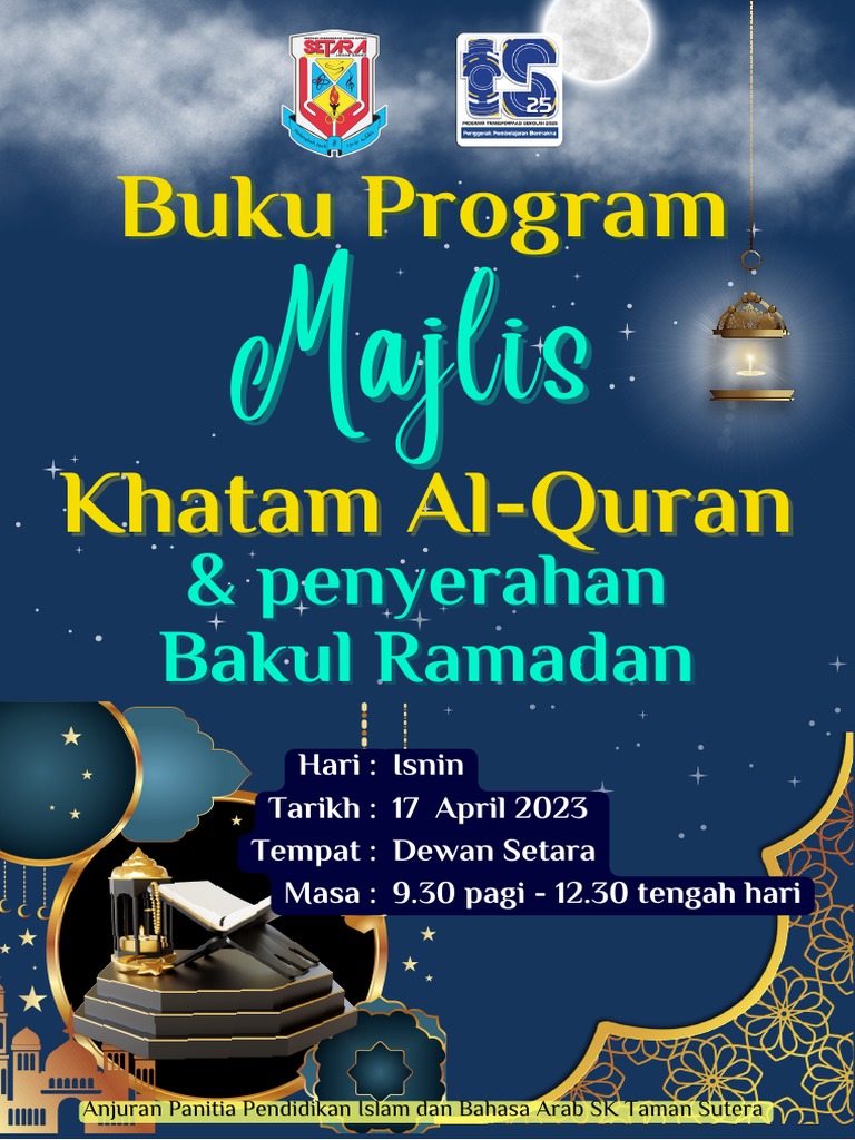 Buku Program Majlis Khatam-1 | PDF