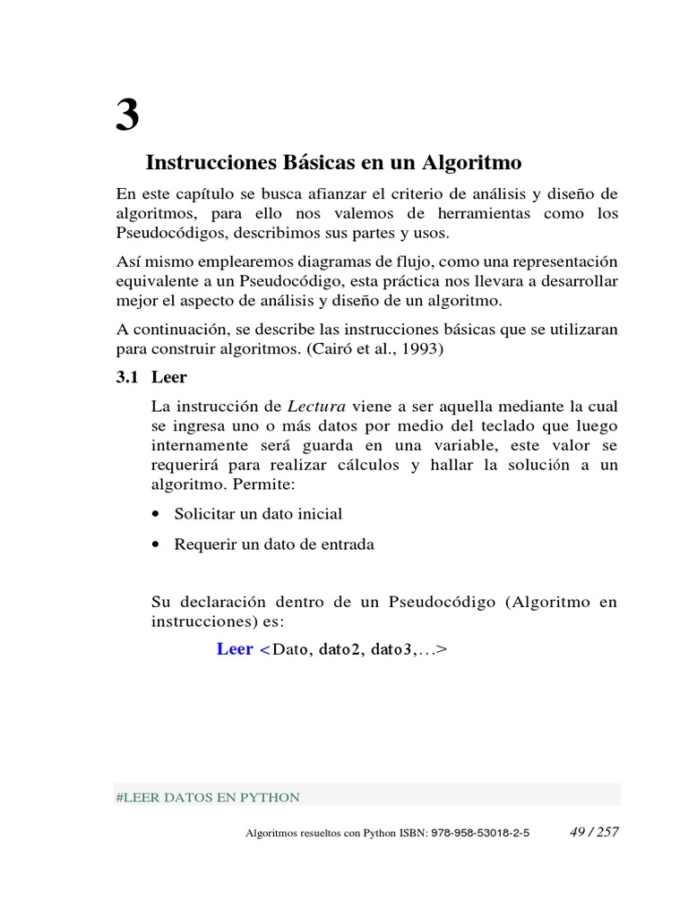 Practicas 2 Ejercicio Secuenciales | PDF | Algoritmos | Python (lenguaje de programación)
