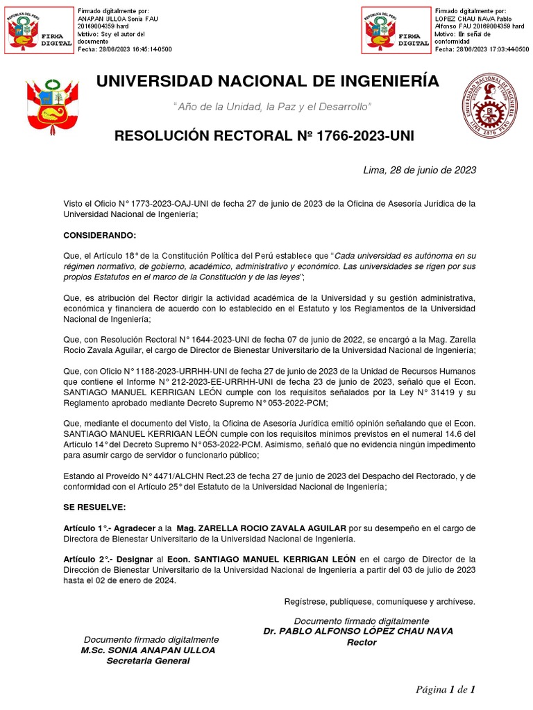 RR 1766-2023 | PDF | Justicia | Crimen y violencia