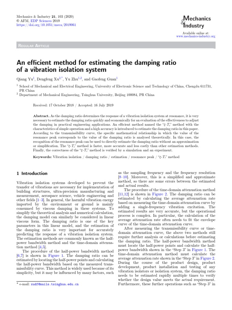 Estiamando Zeta | PDF | Resonance | Damping