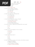 ASEAN Quiz Bee 2019 Questions & Answers | PDF | Association Of ...