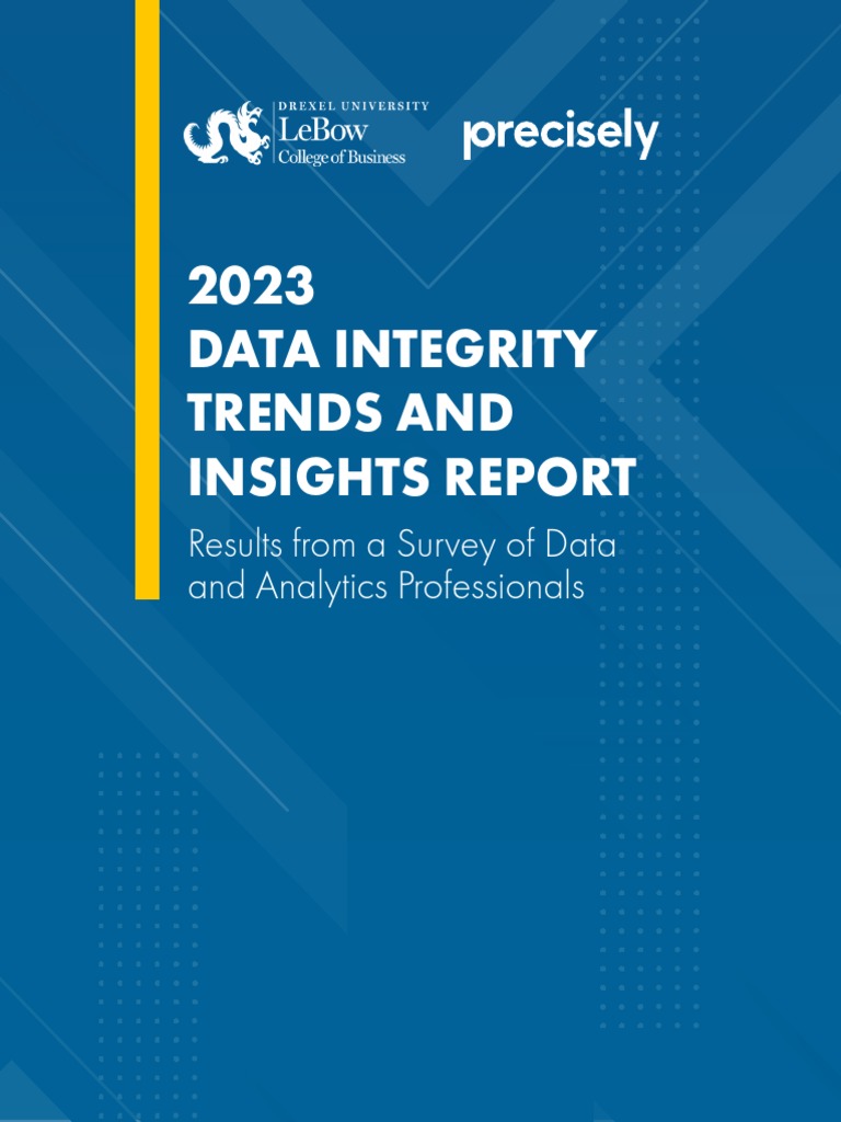 Precisely Lebow Report 2023 Final | PDF | Analytics | Data Quality