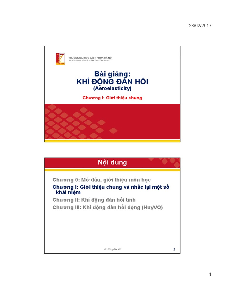 KDDH Chuong II Khi Dong Dan Hoi Tinh | PDF