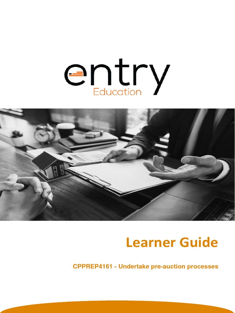Pre-Auction Process Guide for Auctioneers | PDF | Auction | Educational ...