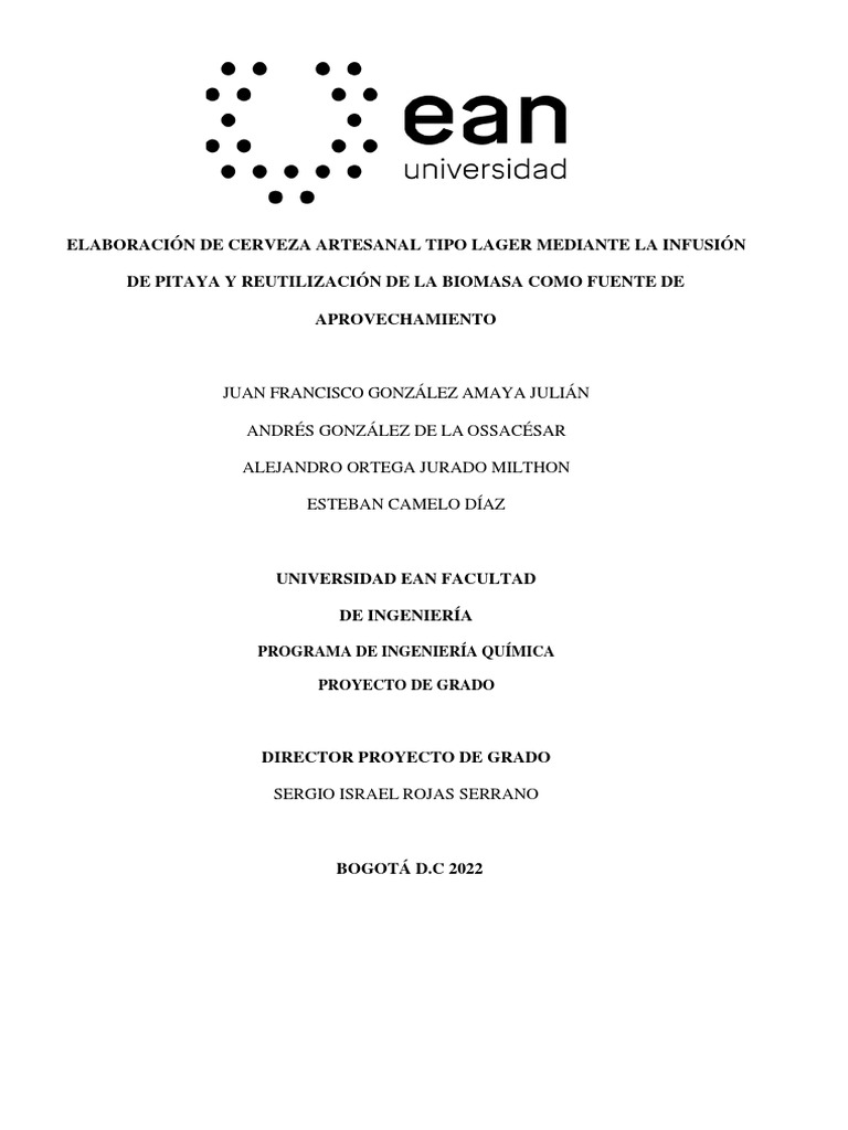 04 Elaboración Tipo Lagger | PDF | Cerveza | Agua