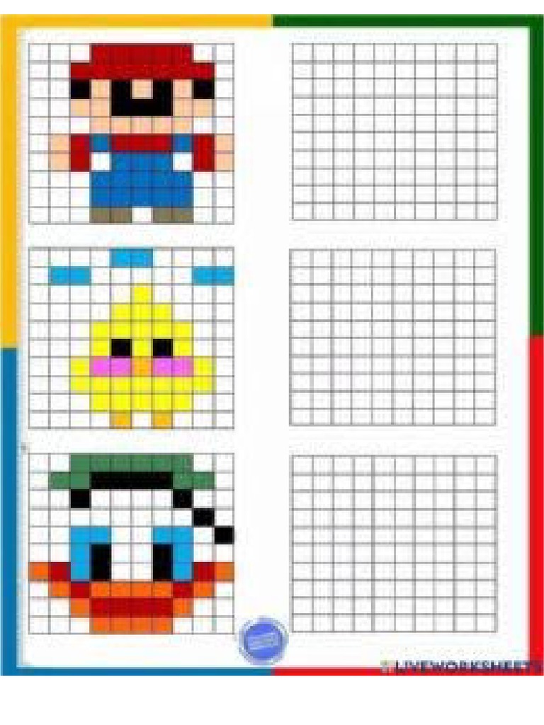 Dibujos Siguiendo Modelos. | PDF