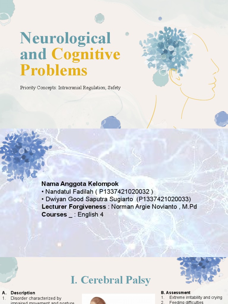 CHAPTER 38 Neurological and Cognitive Problems - Nanda - PPT | PDF ...