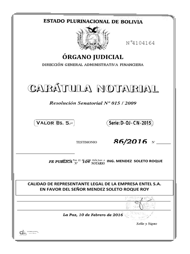 Apf 1-1 | PDF | Bolivia | Justicia