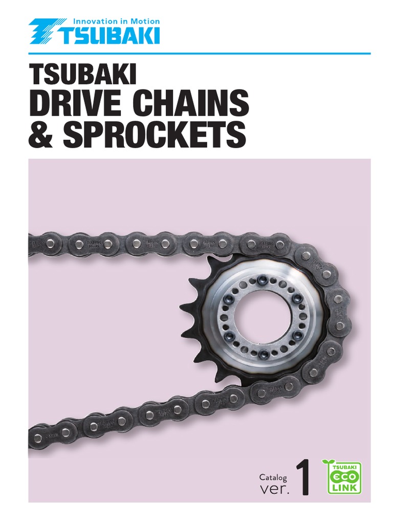 Tsubaki Drive Chains and Sprockets Updated Nov.2021 | PDF | Belt ...
