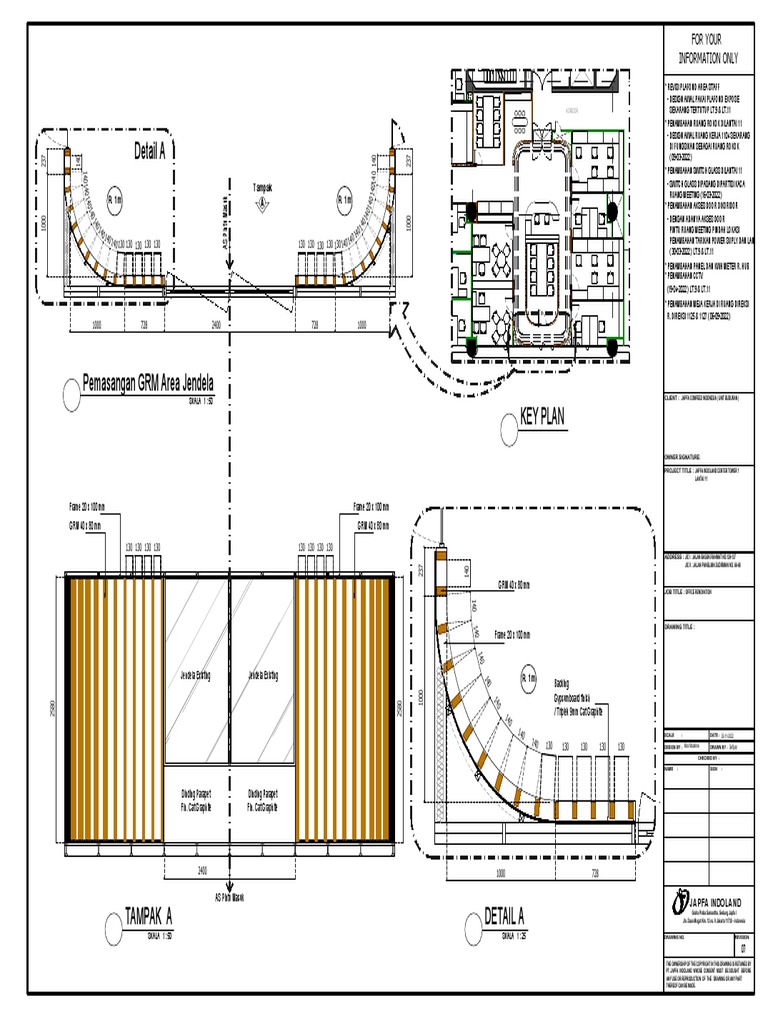 Japfa Indoland Office Renovation Plan | PDF