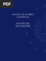 Usuario Manual Proveedor-Es | PDF | Informática