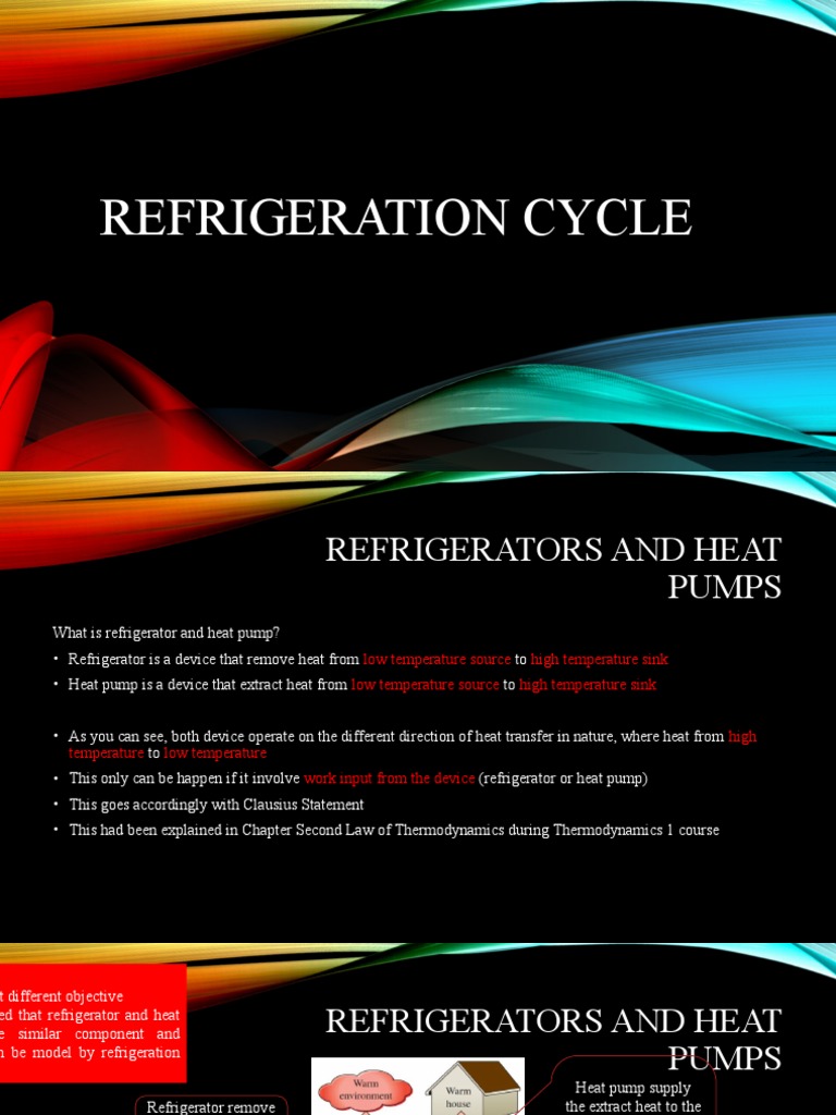 Lesson 8 - Refrigeration Cycle | PDF | Heat Pump | Heat