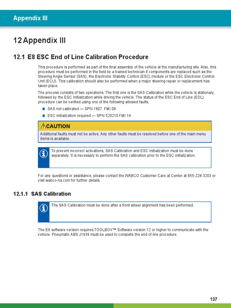 ESC Calibration | PDF | Anti Lock Braking System | Vehicle Technology